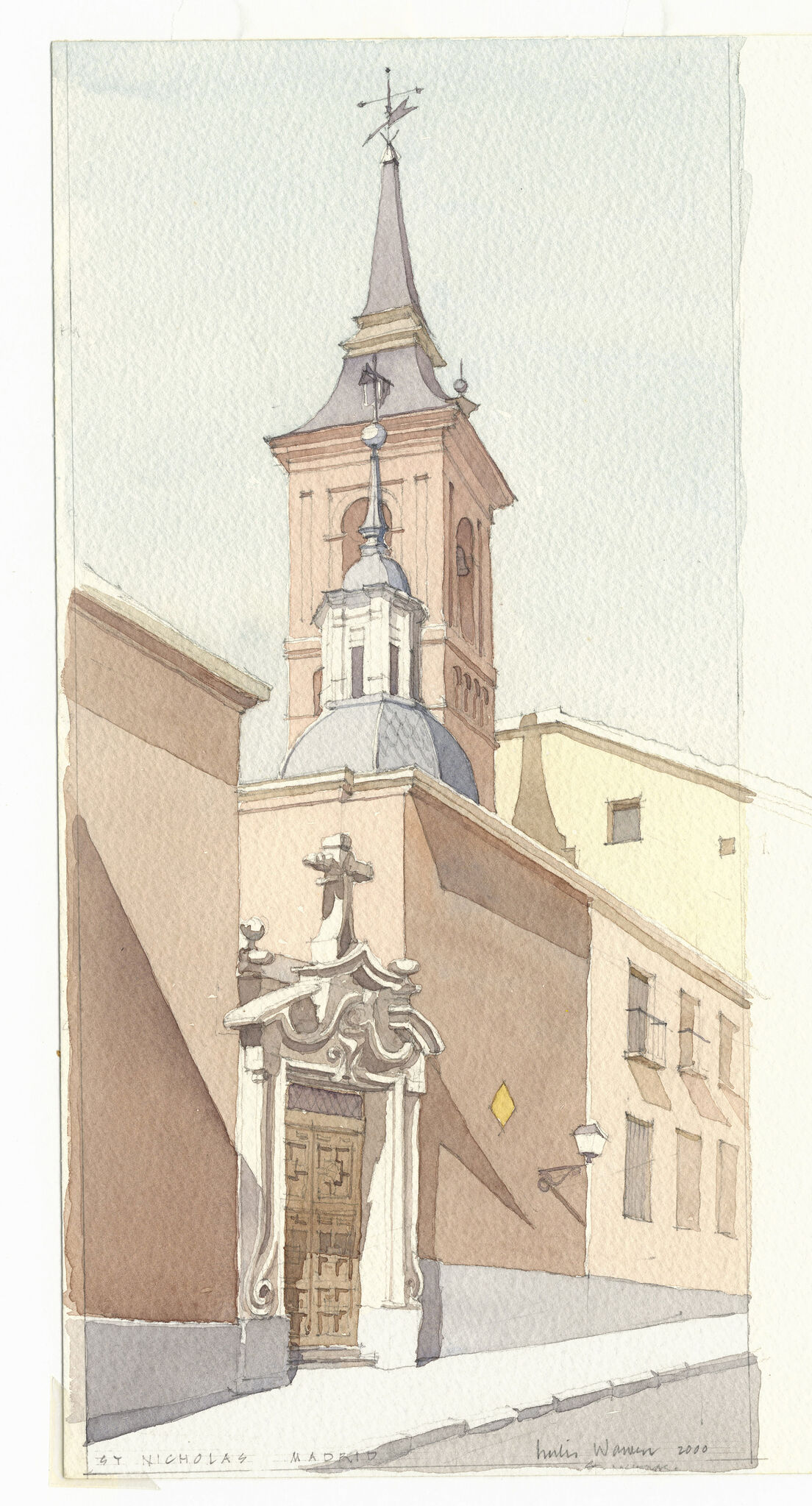Grand Tourist: Miles Warren's European watercolours — Objectspace