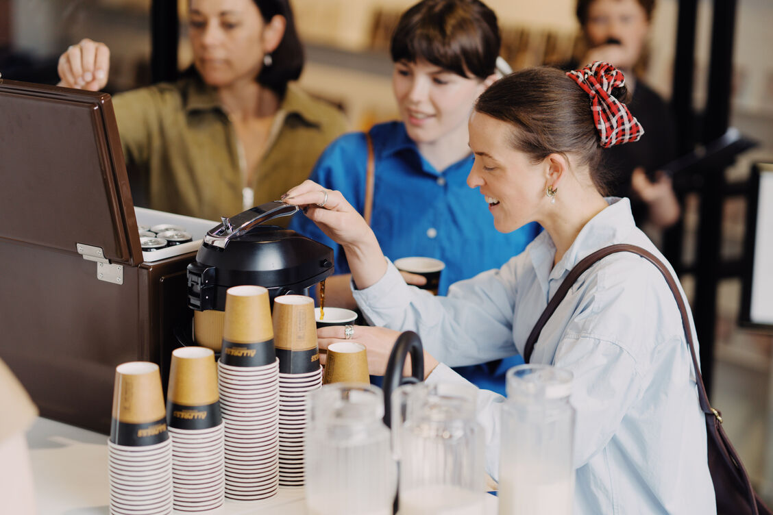 Coffee & Croissants on The Chair with Kim Paton, Gerard Dombroski ...